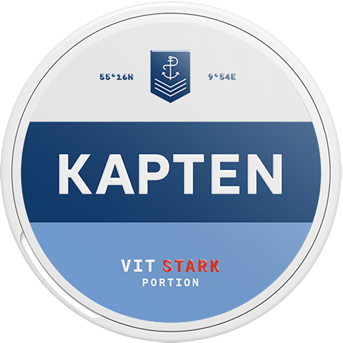 Köp Kapten Vit Stark - Snussidan.se