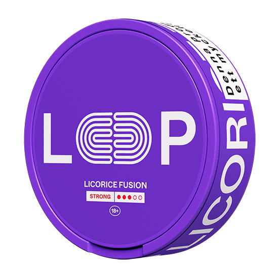Köp LOOP Licorice Fusion Strong - Snussidan.se