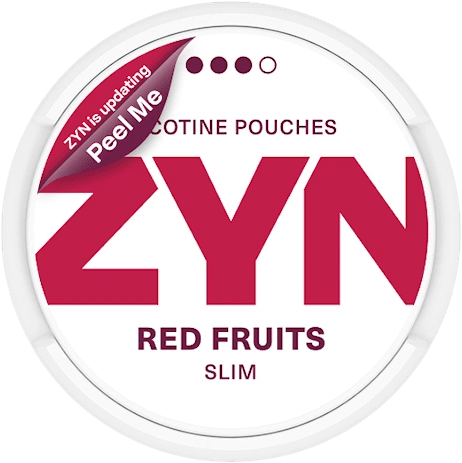 Köp ZYN Red Fruits Slim Strong - Snussidan.se